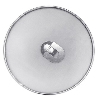 Pot Splatter Screen Oil Proofing Foldable Handle Stainless Steel Pot ...