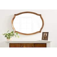 Kate and Laurel Glenby Scallop Wall Mirror - On Sale - Bed Bath & Beyond - 37911809