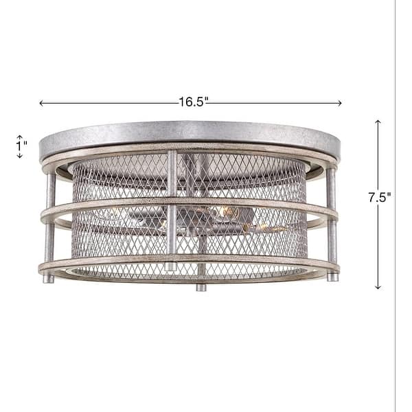4 light wire mesh ceiling lamp farmhouse flush mount close to ceiling ...