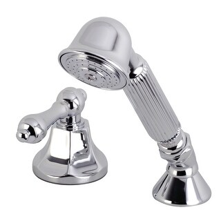 Deck Mount Hand Shower with Diverter for Roman Tub Faucet - Bed Bath ...