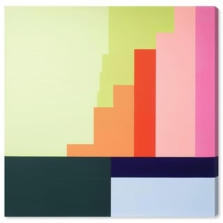 Rectilinear Rhapsody I Canvas by Art Remedy, Gallery Wrapped - Bed Bath ...