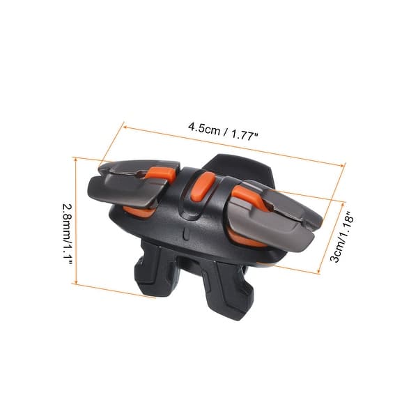 Gaming Trigger Mobile Game Controller 1 Pair G6 Six-Finger Linkage ...