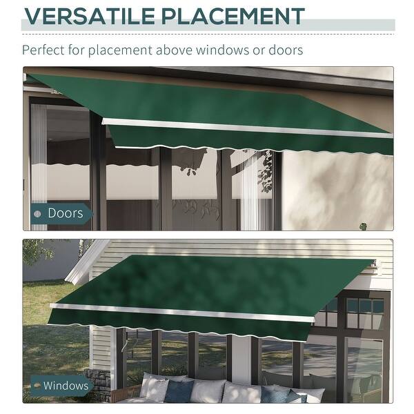 retractable wall canopy