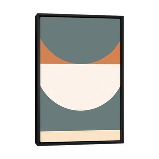 iCanvas "Abstract Geometric III" by The Old Art Studio Framed Canvas ...