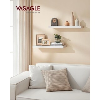 VASAGLE Floating Shelf, Single Wall Shelf for Storage and Display, Wall ...