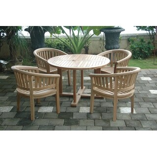 Tosca 5-Pieces Dining Table Set - Bed Bath & Beyond - 38335714