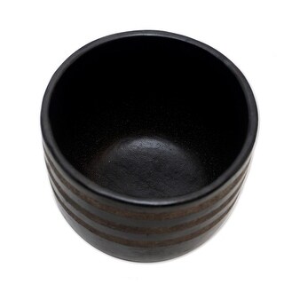 Novica Handmade Night Horizon Ceramic Pot (6 Diam.) - Bed Bath & Beyond ...