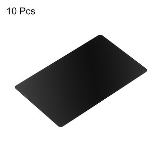 0.45mm Metal Business Cards Name Card Laser Engraving Aluminum Black ...