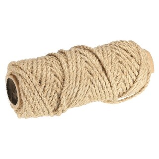 Jute Twine 5mm, 82 Feet Long Brown Twine Rope for DIY Subjects - Bed ...