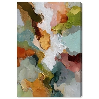 Earthen Flow III Abstract Wall Decor Canvas Print by Art Remedy - Bed ...