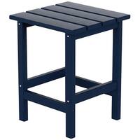 WINSOON All Weather HIPS Outdoor Side Tables 2-Tier Adirondack Tables ...