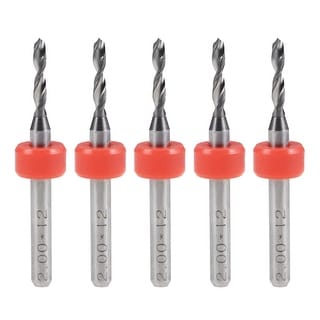2mm Tungsten Carbide CNC Engraving Print Circuit Board PCB Drill Bits 5 ...