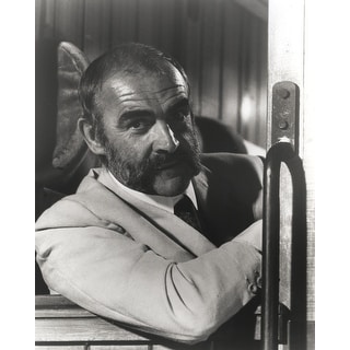Sean Connery with Mustache in Formal Outfit Photo Print - Bed Bath ...