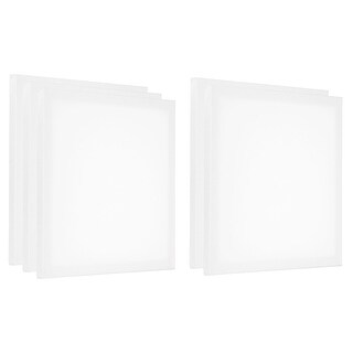 Painting Canvas Panels, 5 Pack 12x12 Inch Rectangle Blank Art Board ...