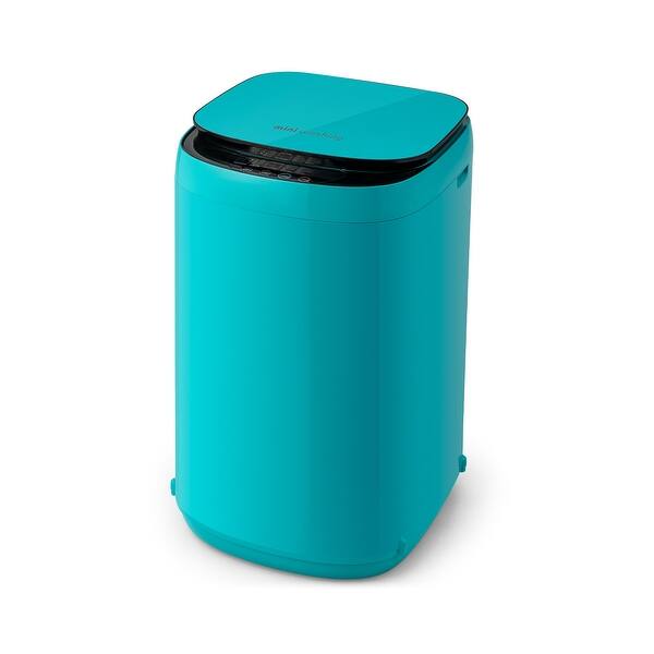 7.7 lbs Full-Automatic Washing Machine with 10 Washing Programs - 18" x ...