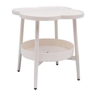 Four-Leaf Clover Shape End Table - Bed Bath & Beyond - 42322743