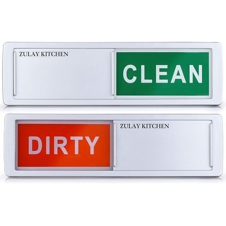 Zulay Kitchen Dishwasher Clean Dirty Magnet Sign - 40 - Bed Bath ...