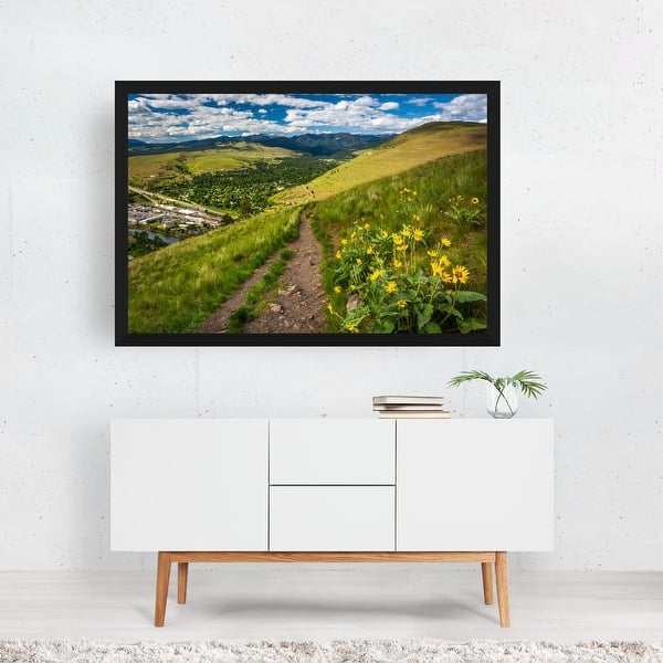 Missoula Montana Mount Sentinel Photography Nature Art Print/Poster ...