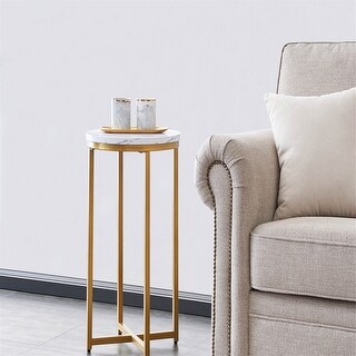 Classic And Simple End Table& Side Table With X-shaped Base - Bed Bath ...