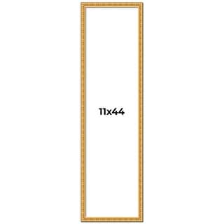 11x44 Frame Gold Real Wood Picture Frame Width 1 inches | Interior ...