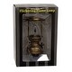 Vintage Bronze Plug-In Lantern Nightlight with Flickering Flame Rustic ...