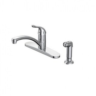 OakBrook FS6A0087CP-ACA1 Single Handle Kitchen Faucet With Matching ...