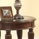 Zerathe Traditional Cherry 28-inch Wood 1-Shelf Side Table by Furniture ...