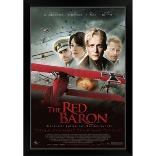 "The Red Baron - Movie Poster" Black Framed Print - Bed Bath & Beyond ...