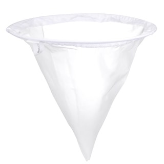 80 Mesh Paint Filter Bag 12.6" Dia Cone Shape Nylon Strainer for ...