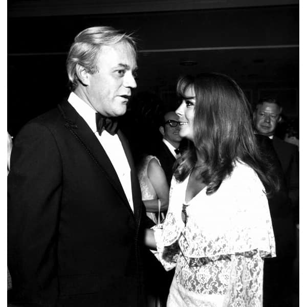 Natalie Wood and Richard Gregson at a party Photo Print - Bed Bath ...