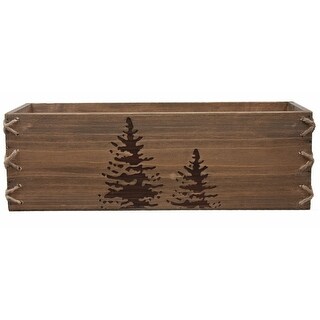 Fired Tree Design Decorative Box - Bed Bath & Beyond - 40390063