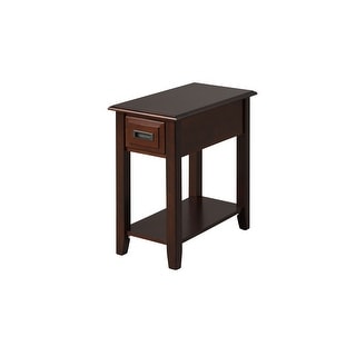 Ambor Dark Cherry Accent Table - Bed Bath & Beyond - 41506755