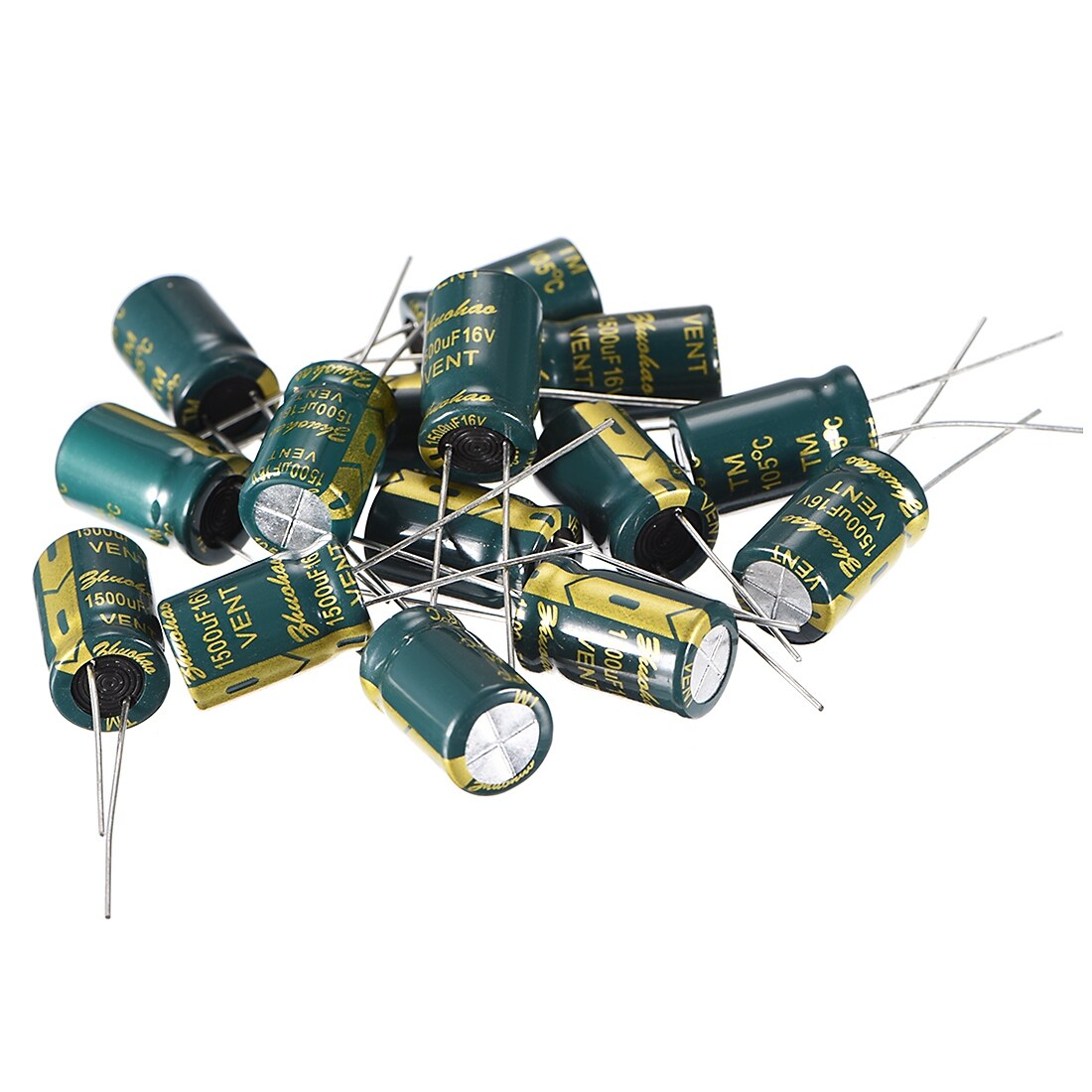 10 x 100uF 16V 105C Radial Electrolytic Capacitor 5x11mm - Black - Bed Bath & Beyond - 36250551