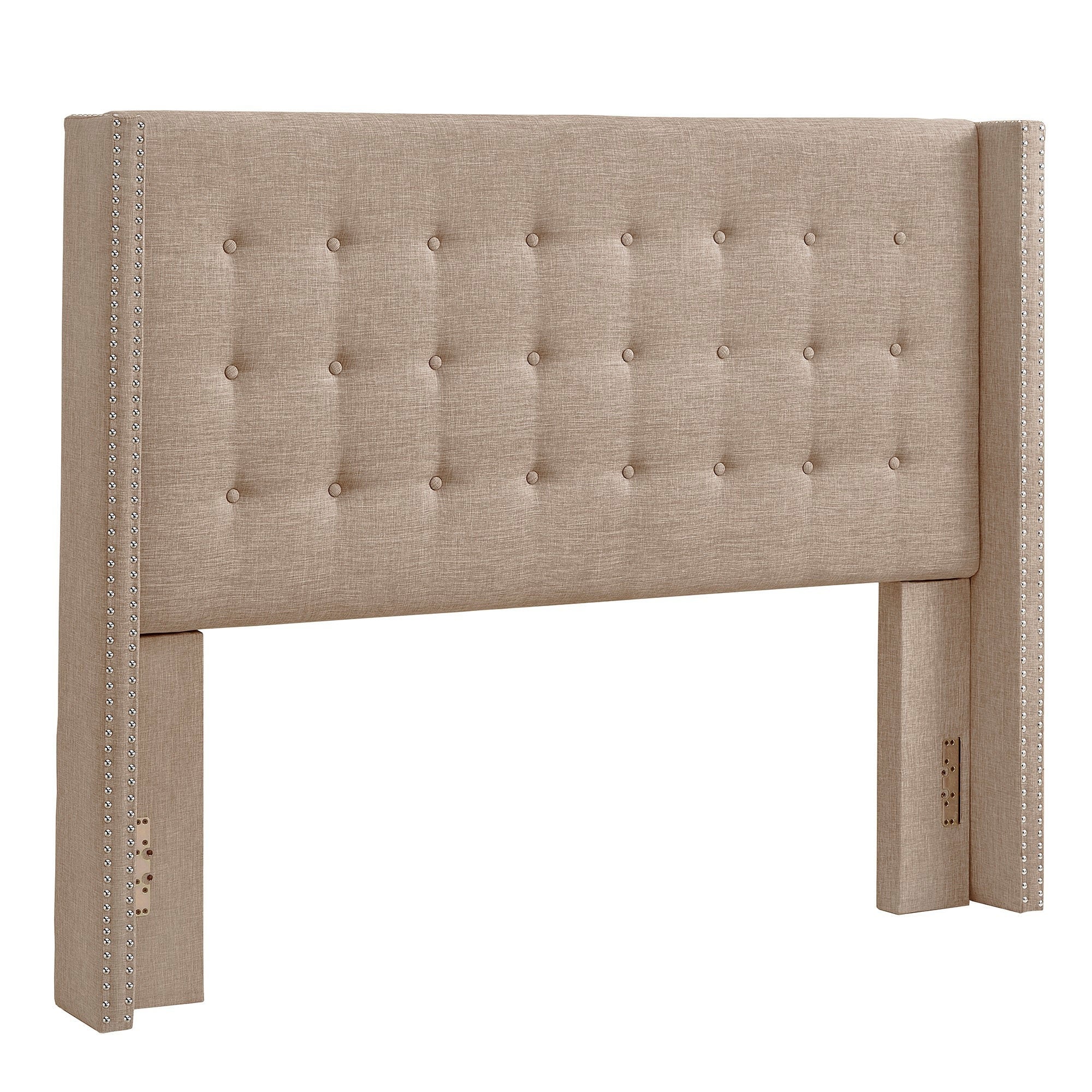 Melina Linen Tufted Wingback Headboard by iNSPIRE Q Bold