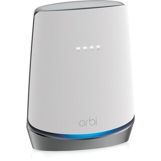 Netgear Orbi Wi-Fi 6 IEEE 802.11ax Ethernet Wireless Router - L - Bed ...