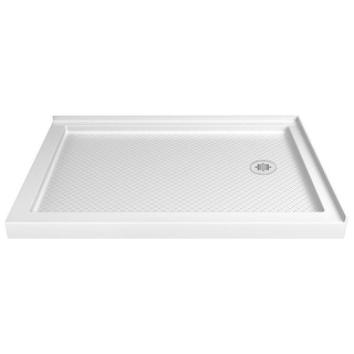 DreamLine SlimLine 34" x 48" Shower Base with 2 Thresholds and 3-1/4 ...