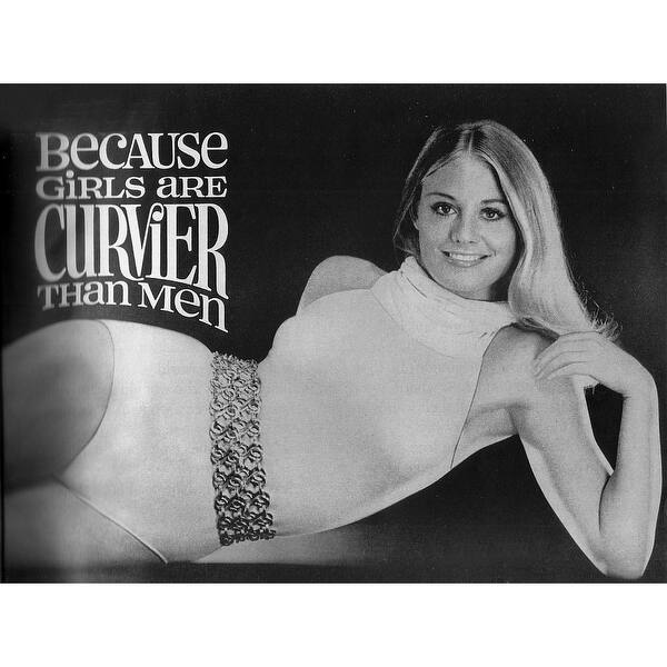 Cybill Shepherd Because Girls Are Curvier Than Men Photo Print (10 X 8) Item Dap15664 - Bed Bath ...