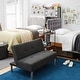 2East Boucle Mini-Futon by DormCo - Bed Bath & Beyond - 38339775