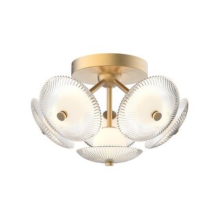 Alora Lighting FM417606 Hera 19" Wide Flush Mount Ceiling Fixture - Bed ...