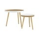 2-Piece Nestable End Tables for Living Room, Bedroom and Small Spaces ...