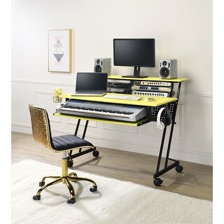 Computer Desk, Yellow & Black - Bed Bath & Beyond - 35193379