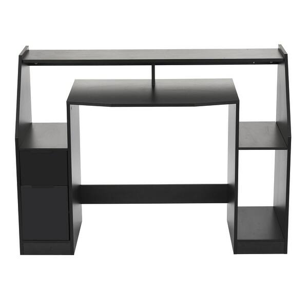 Modern PC Laptop Desk Study Table Workstation Gaming Desk With Led ...