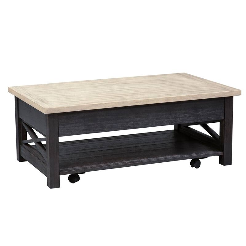 Heatherbrook Charcoal and Ash Opt 3 Piece Set (1-Cocktail 2-End Tables ...