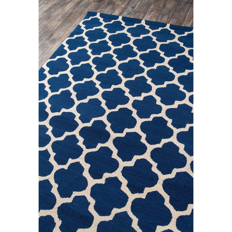 Momeni Geo Hand Hooked Polyester Contemporary Geometric Area Rug ...