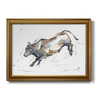 Modern Bull Study II Premium Framed Canvas- Ready to Hang - Bed Bath ...