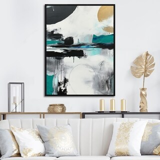 Designart "Exploring Boho Simplicity I" Abstract Framed Wall Art Prints ...