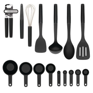 KitchenAid 16-Piece Universal Tool And Gadget Set, Black - Bed Bath ...