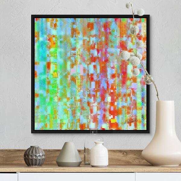 "Little Dab Will Do Ya Two" Black Float Frame Canvas Art - Bed Bath ...