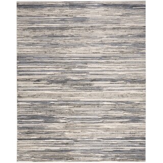 HomeRoots 8' x 10' Cream Abstract Distressed Area Rug - 118 - Bed Bath ...