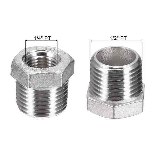 Hex Bushing Male to Female Pipe Fitting Reducer Adapter - Bed Bath ...